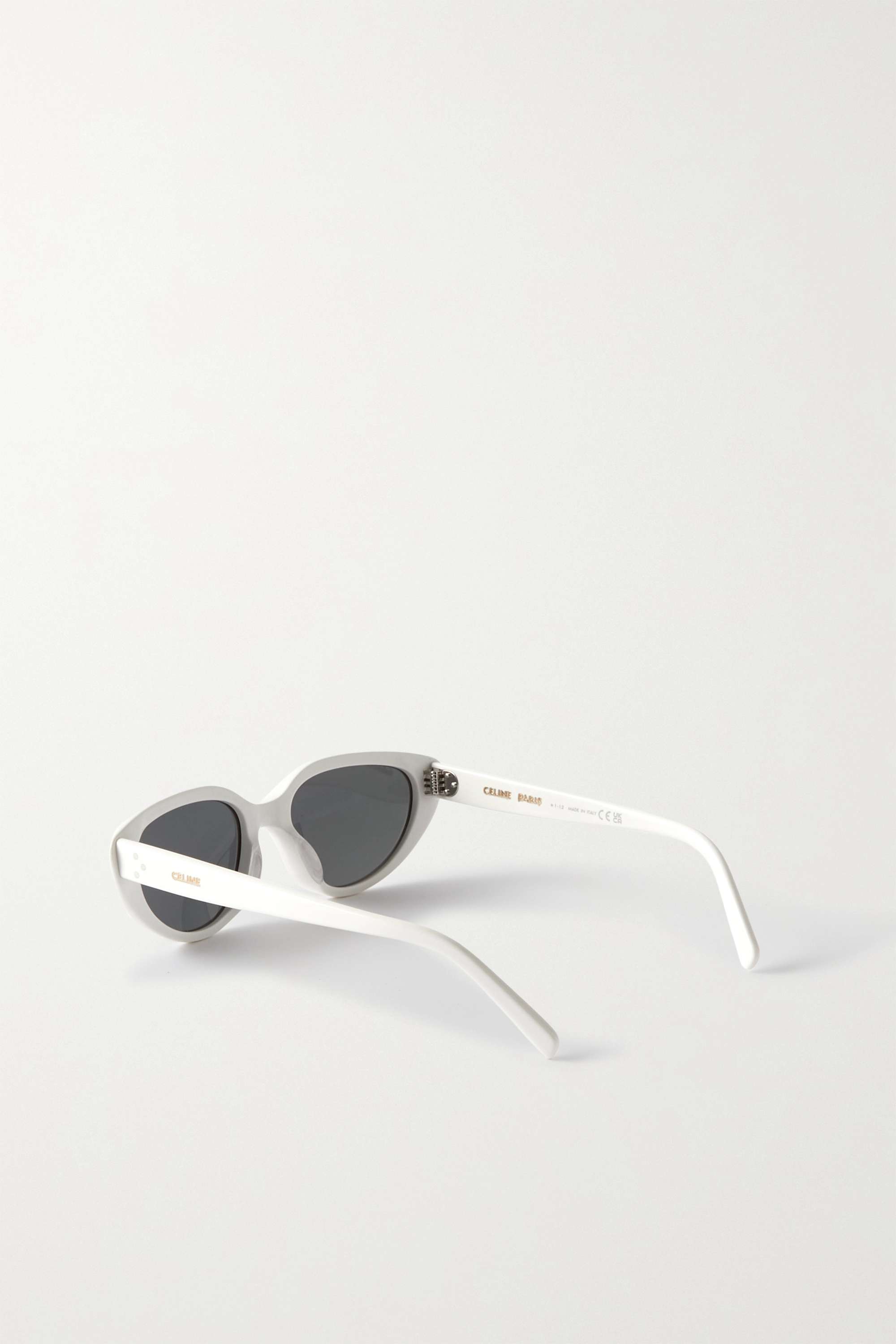 Celine Cat-Eye Acetate Sunglasses - Ivory | Editorialist