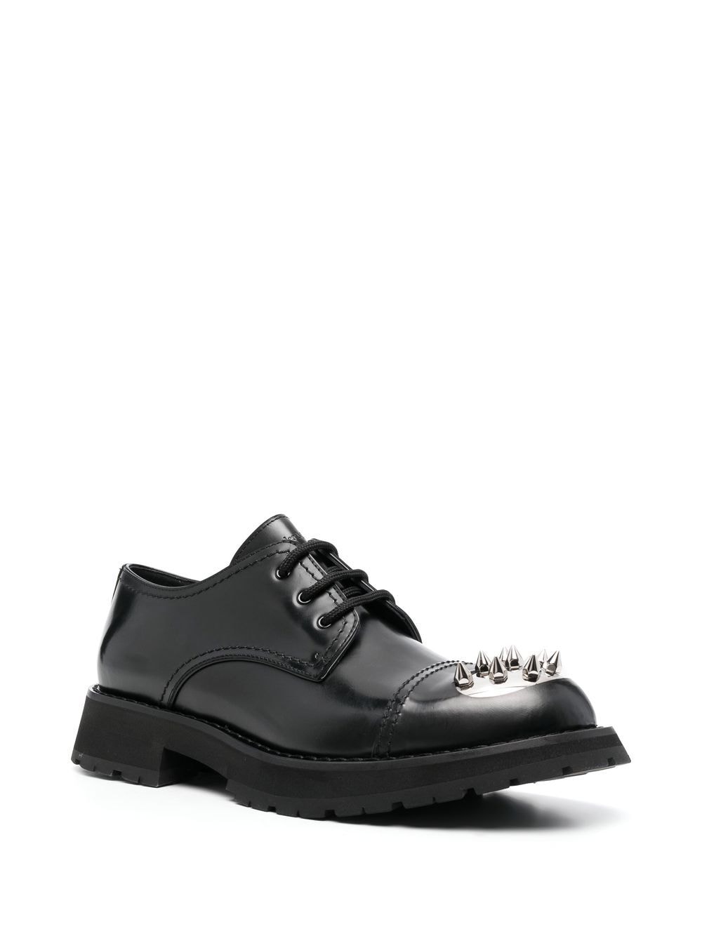 Alexander Mcqueen Chunky Derby Shoes In Black - 50% Off | Editorialist