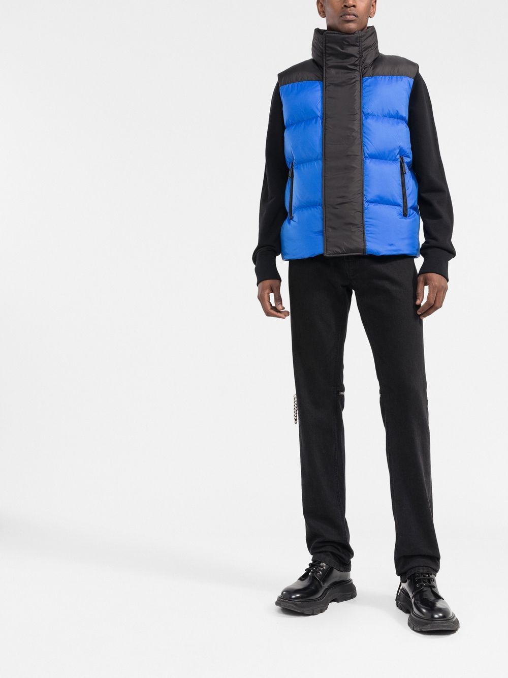 DSQUARED2 DSQUARED2 Logo-Print Duck-Feather Gilet