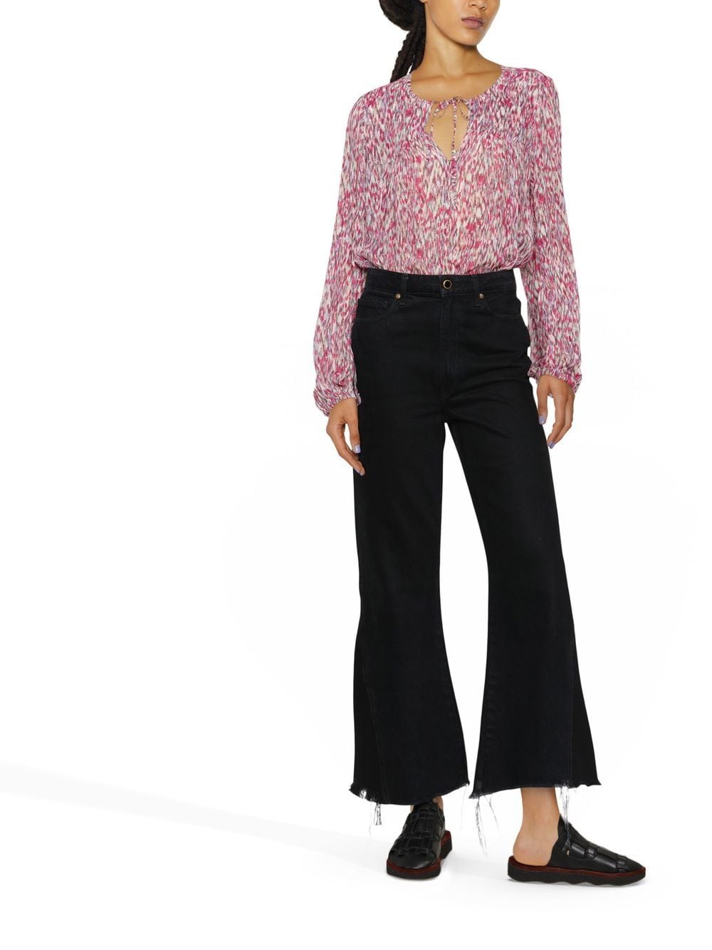 MARANT ETOILE MARANT ÉTOILE Abstract-Print Blouse