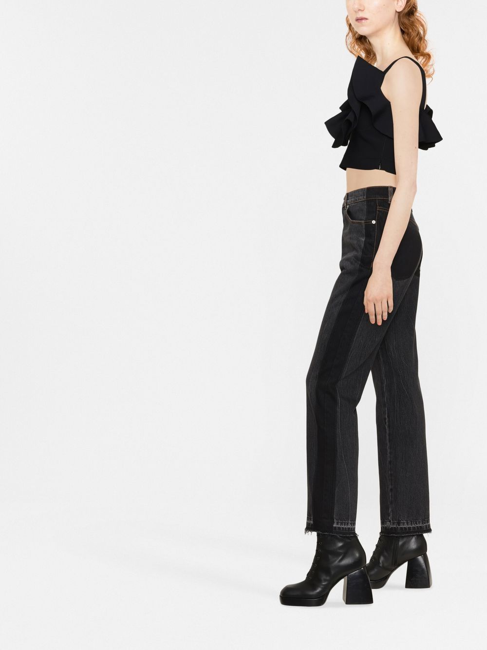 ALEXANDER MCQUEEN Alexander McQueen High-Waist Bootcut Jeans