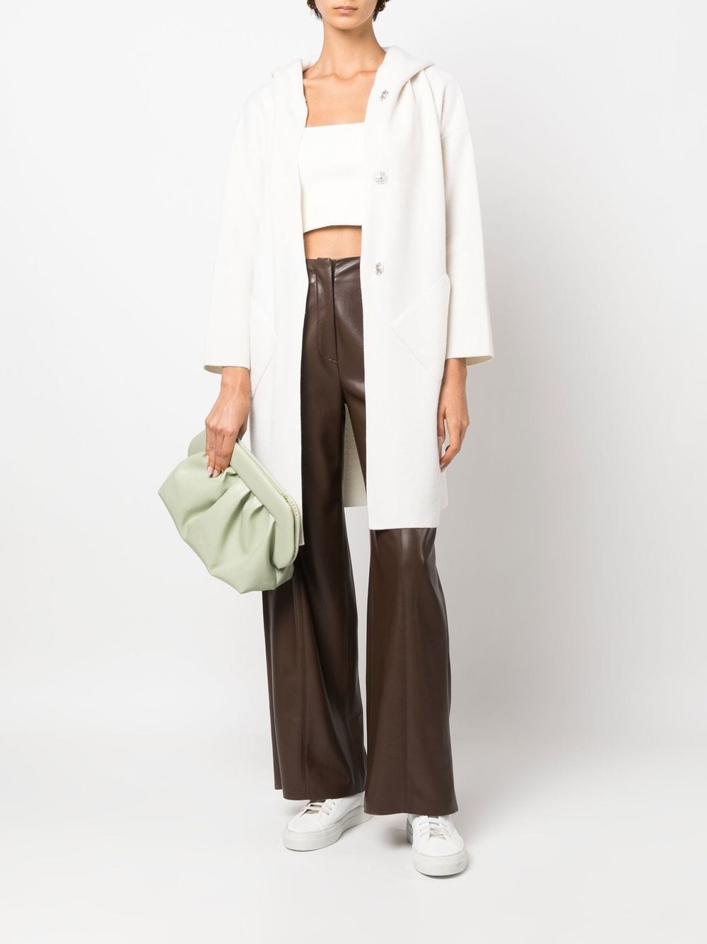 LISKA LISKA Hooded Cardi-Coat