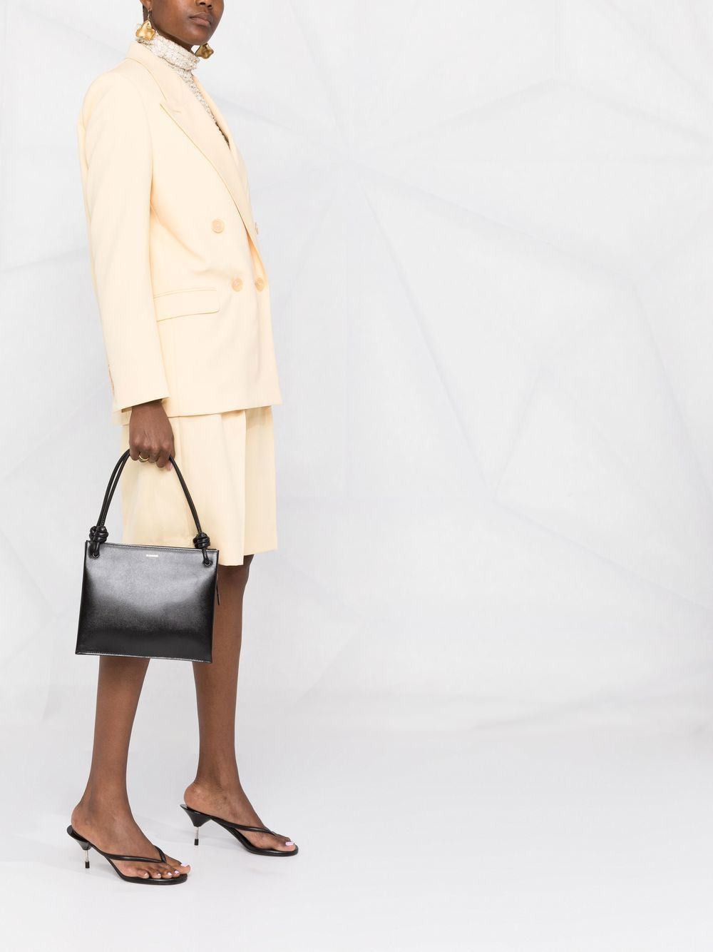 JIL SANDER Jil Sander Smooth Leather Shoulder Bag