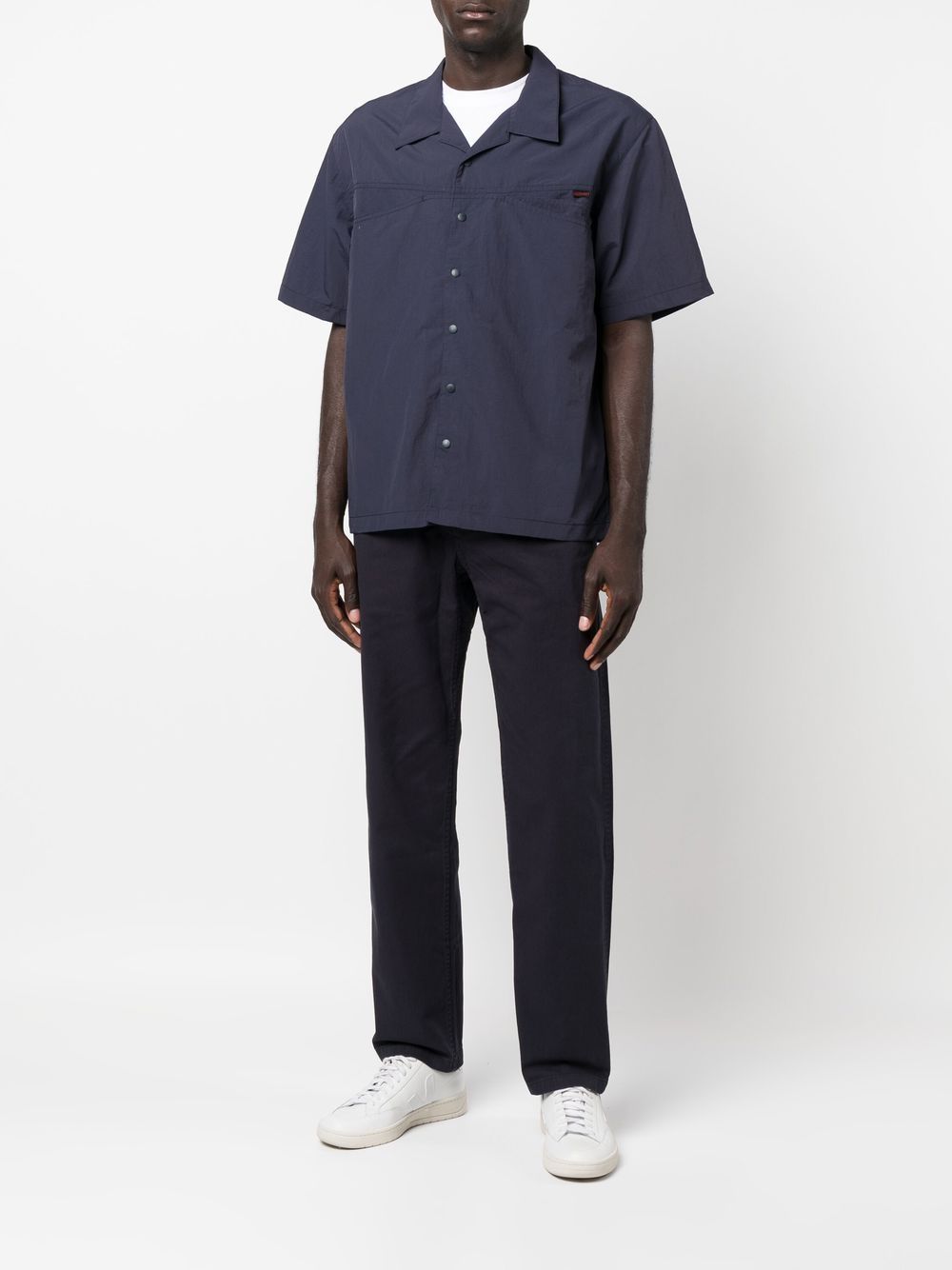 GRAMICCI Belted-Waist Straight-Leg Trousers