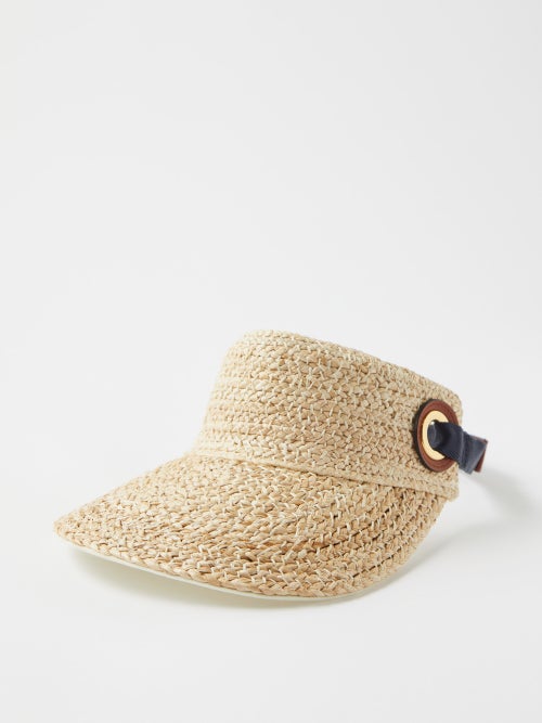 Chloé x Madesi straw visor Chloé - Chloé Visor | HBX main image 2