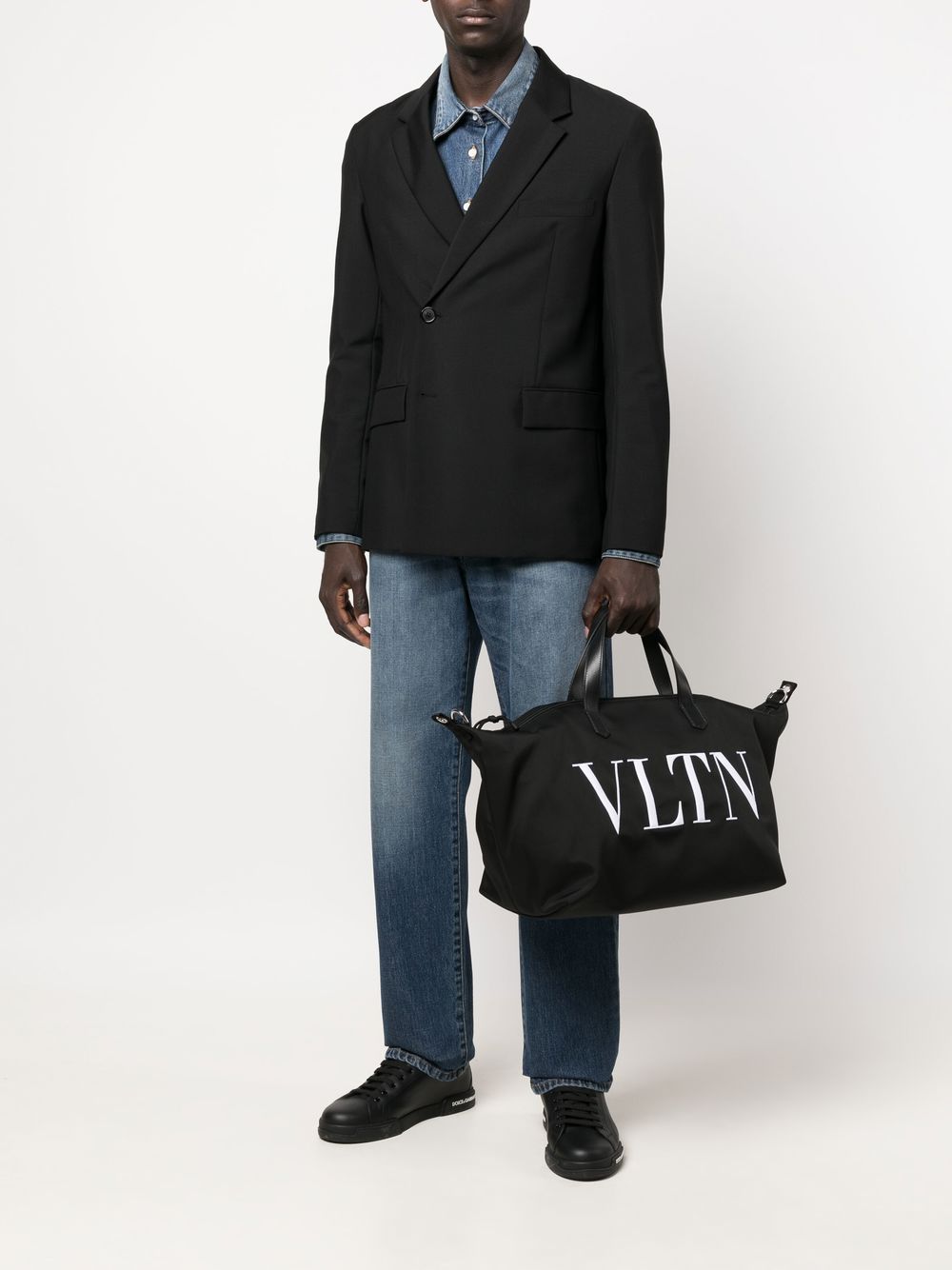 VALENTINO Valentino Garavani Logo-Print Tote