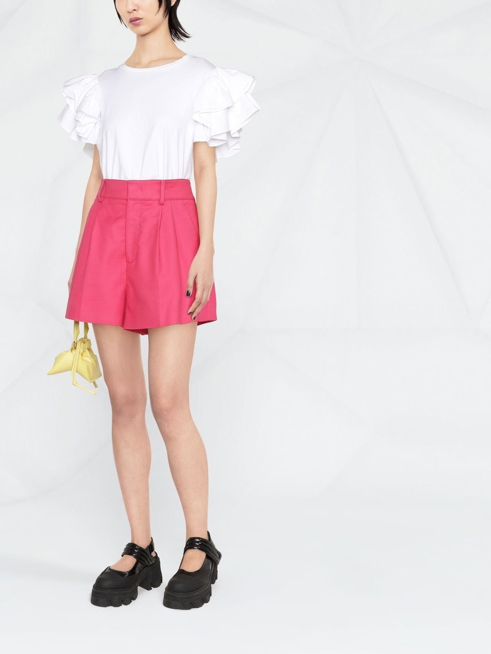 RED VALENTINO Tailored High-Waisted Shorts