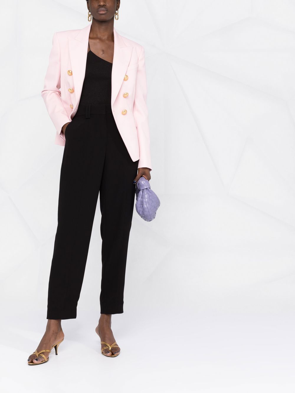 BALMAIN Balmain Cotton Tapered Trousers