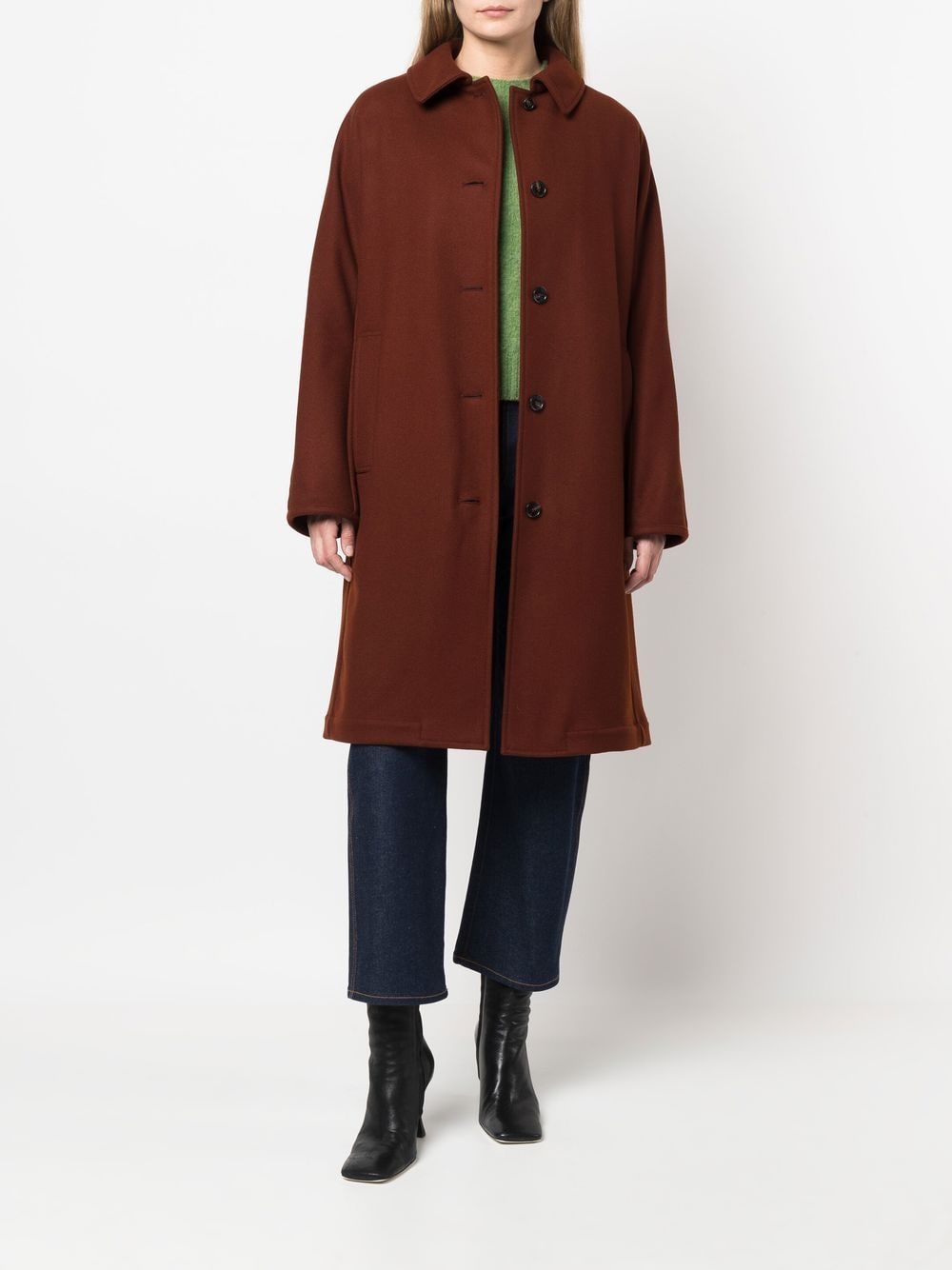 MACKINTOSH Mackintosh Fairlie Wool Coat