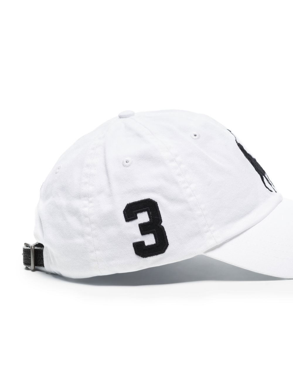 Polo Ralph Lauren Pony-Motif Cotton Cap - White | Editorialist