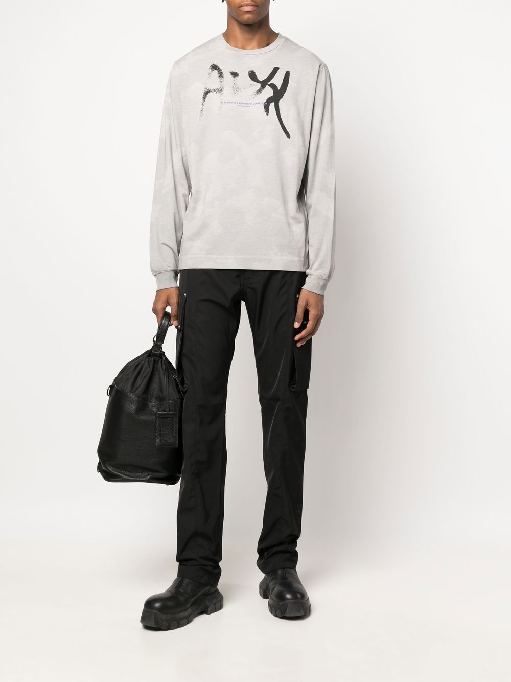 1017 ALYX 9SM logo-print long-sleeved t-shirt