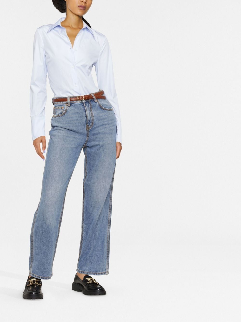 TORY BURCH Tory Burch Straight-Leg Denim Jeans