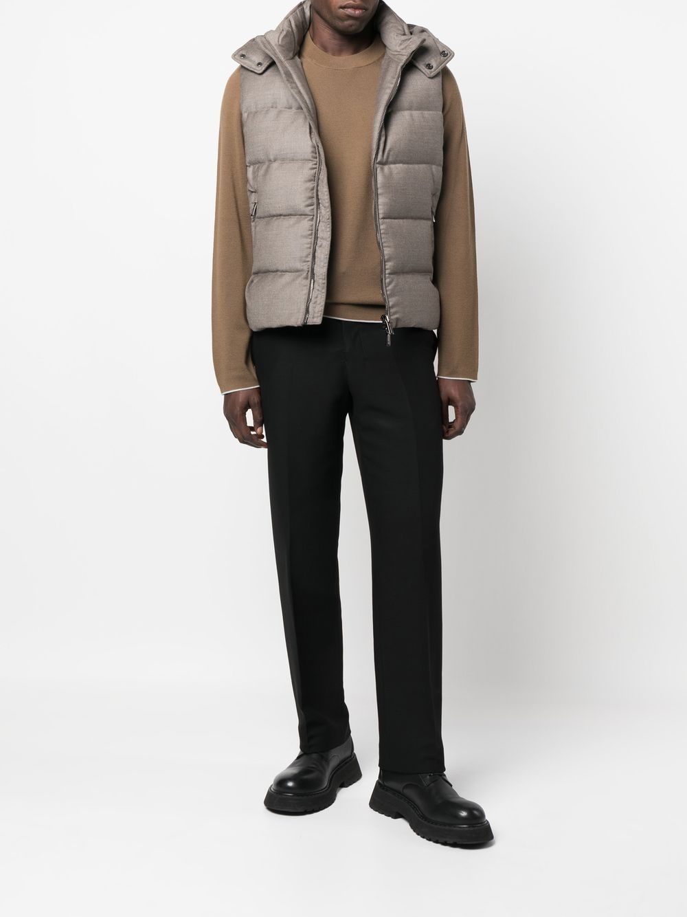 MOORER Moorer Hooded Padded Gilet