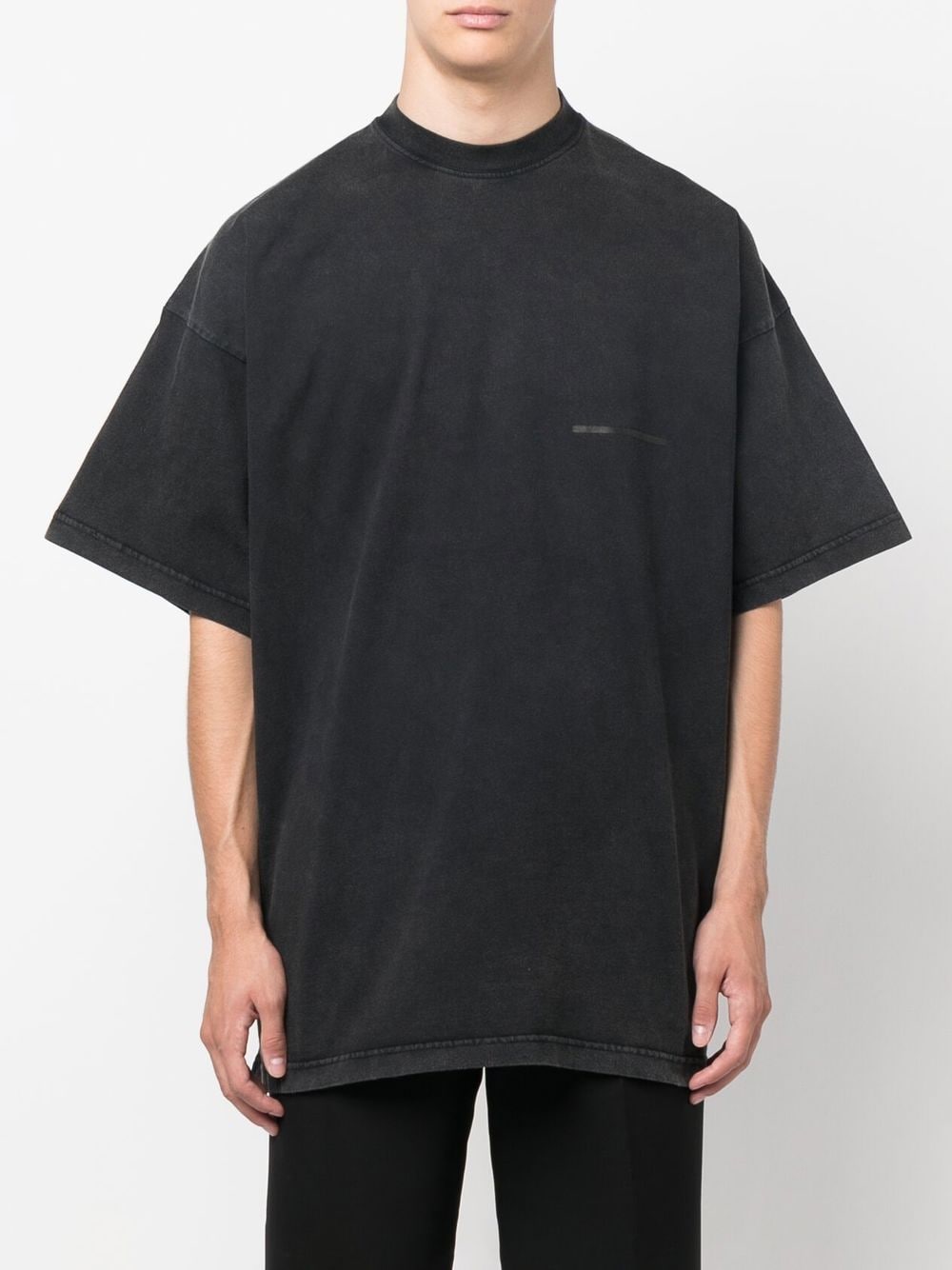 Balenciaga Strike 1917 Print T-Shirt - Black | Editorialist