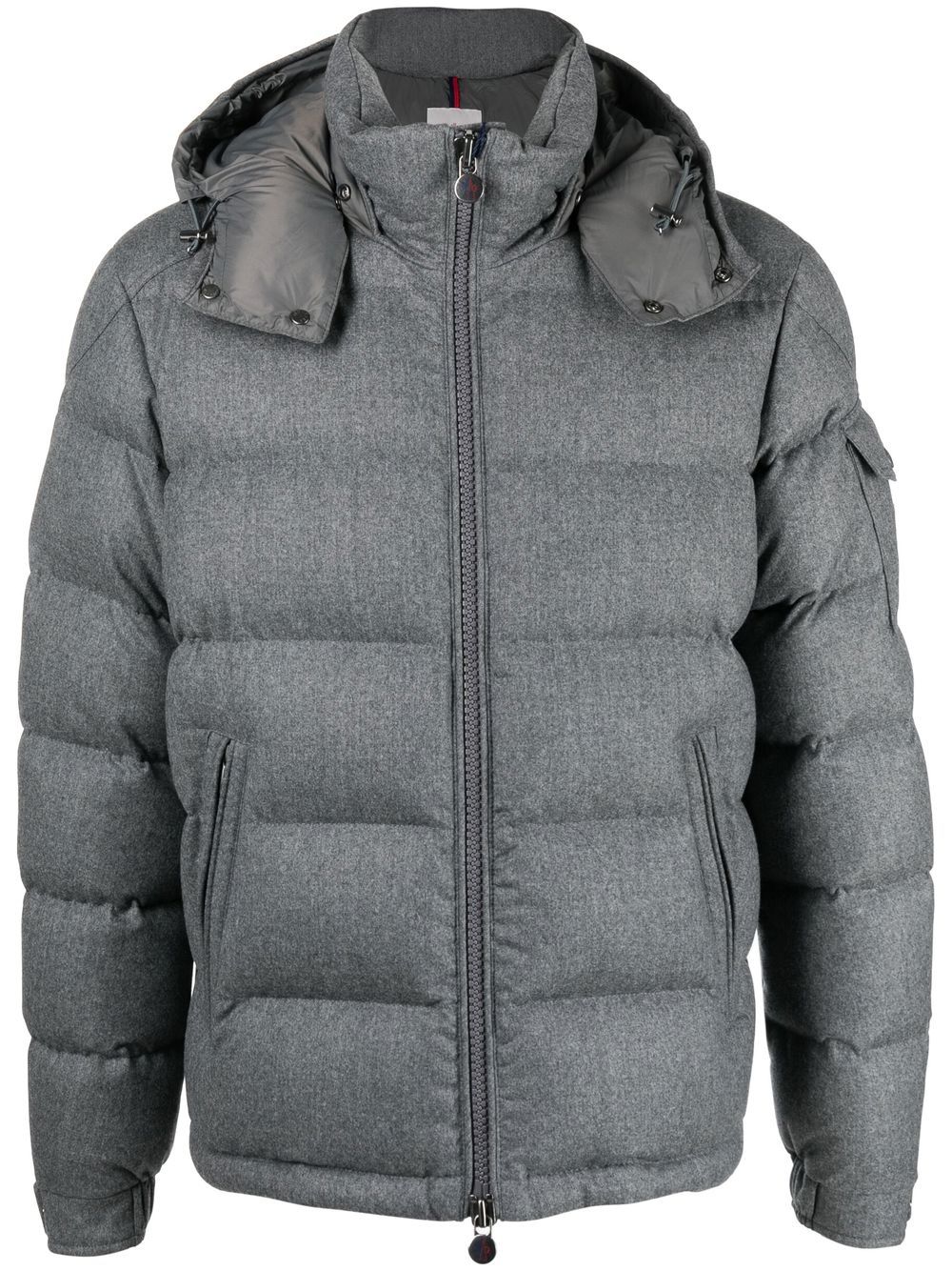 Moncler Montgenevre Duck-Down Jacket Grey Editorialist