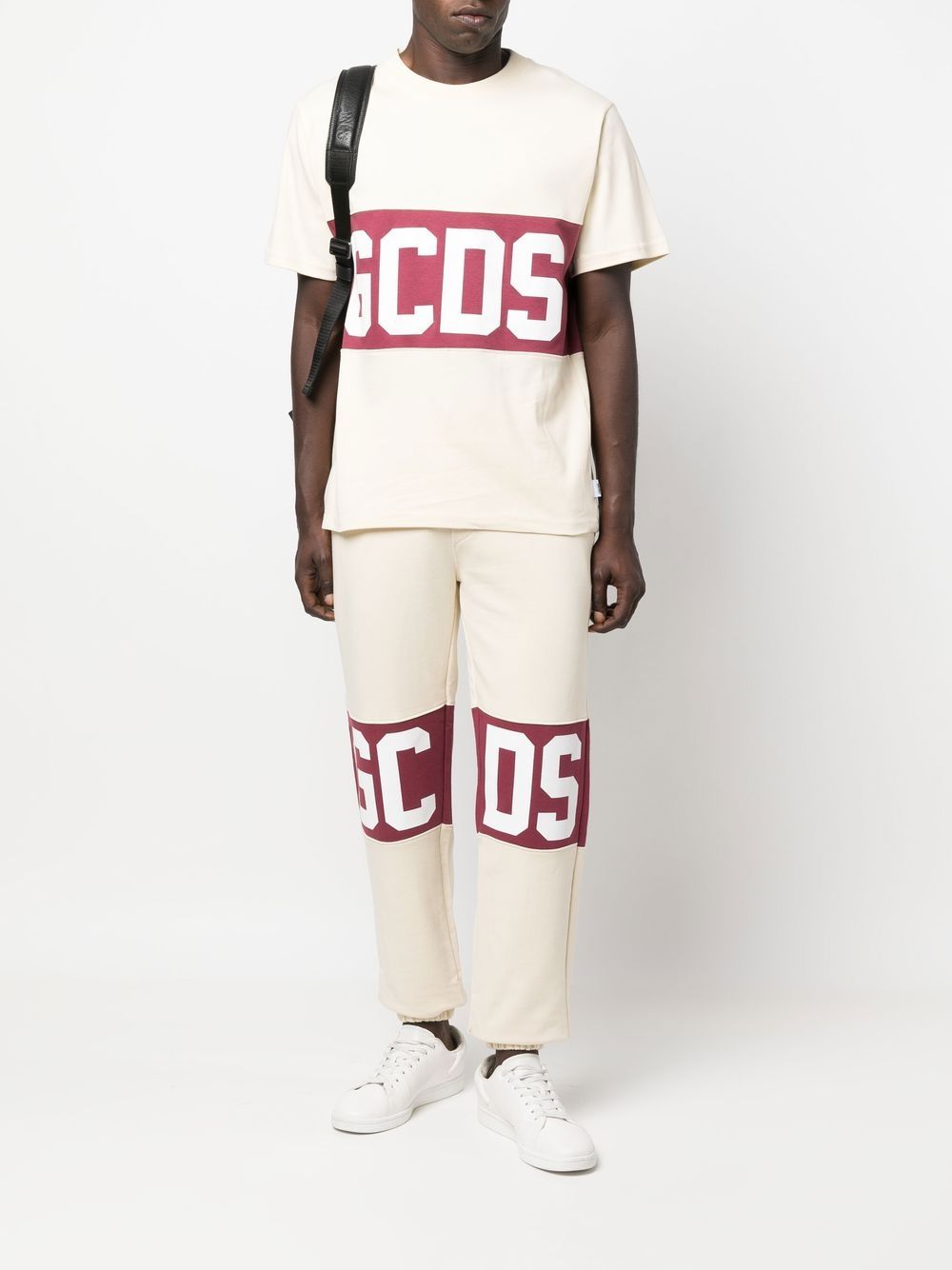 GCDS logo-print cotton t-shirt