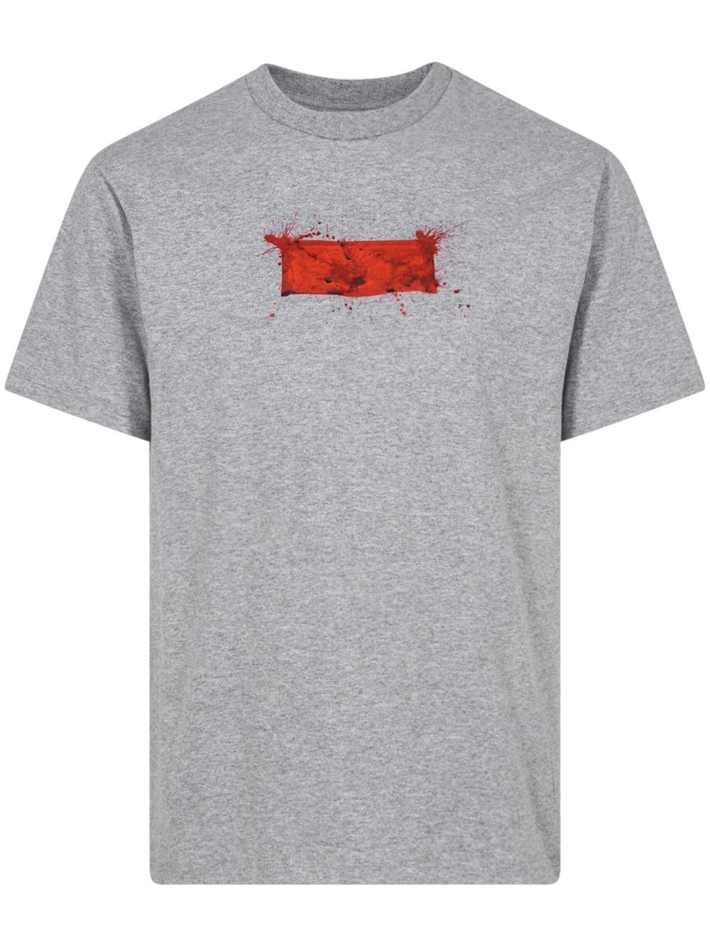 Supreme X Ralph Steadman Box Logo Crew Neck T-Shirt - Grey