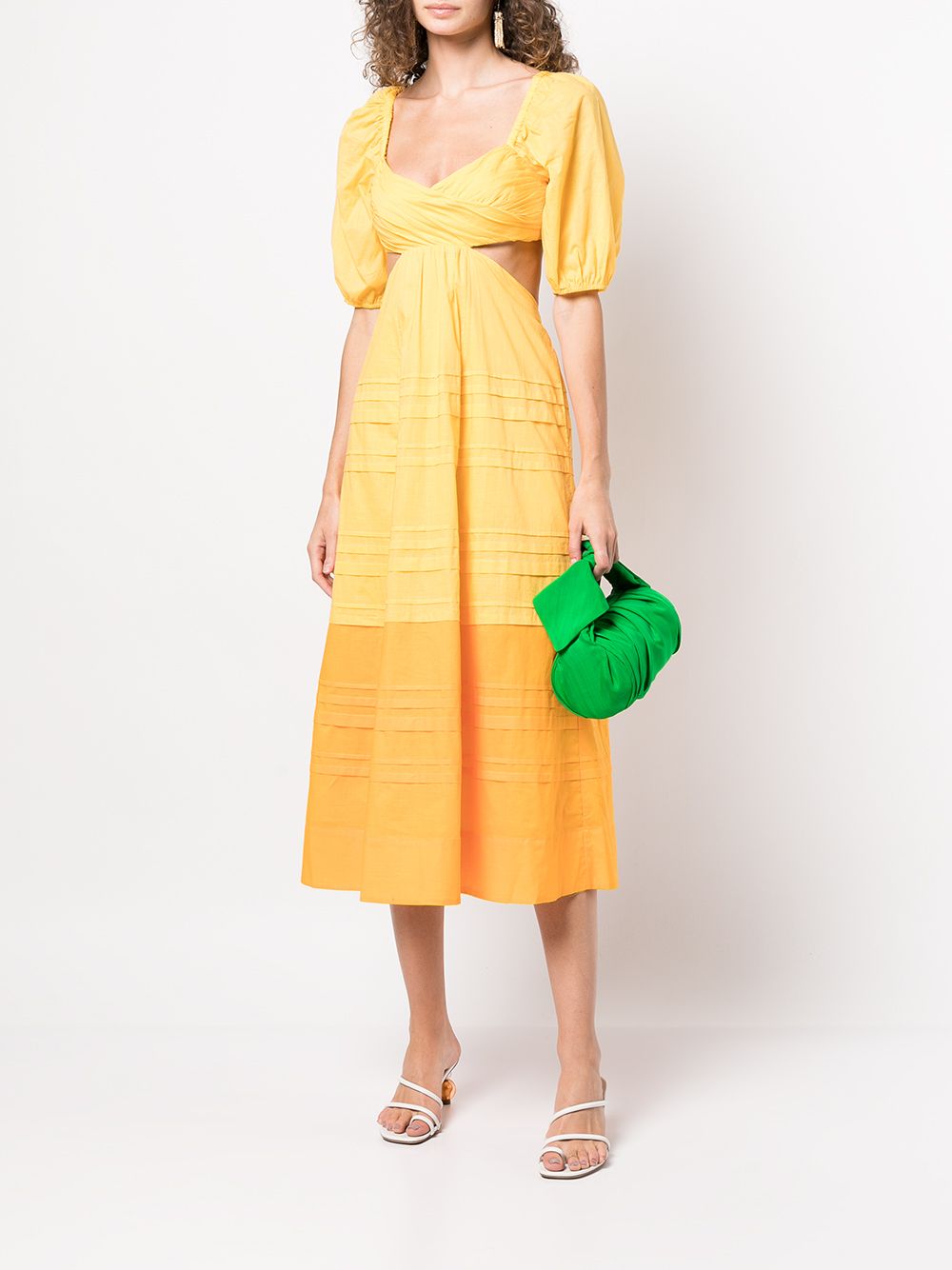 STAUD STAUD Carina Midi Dress