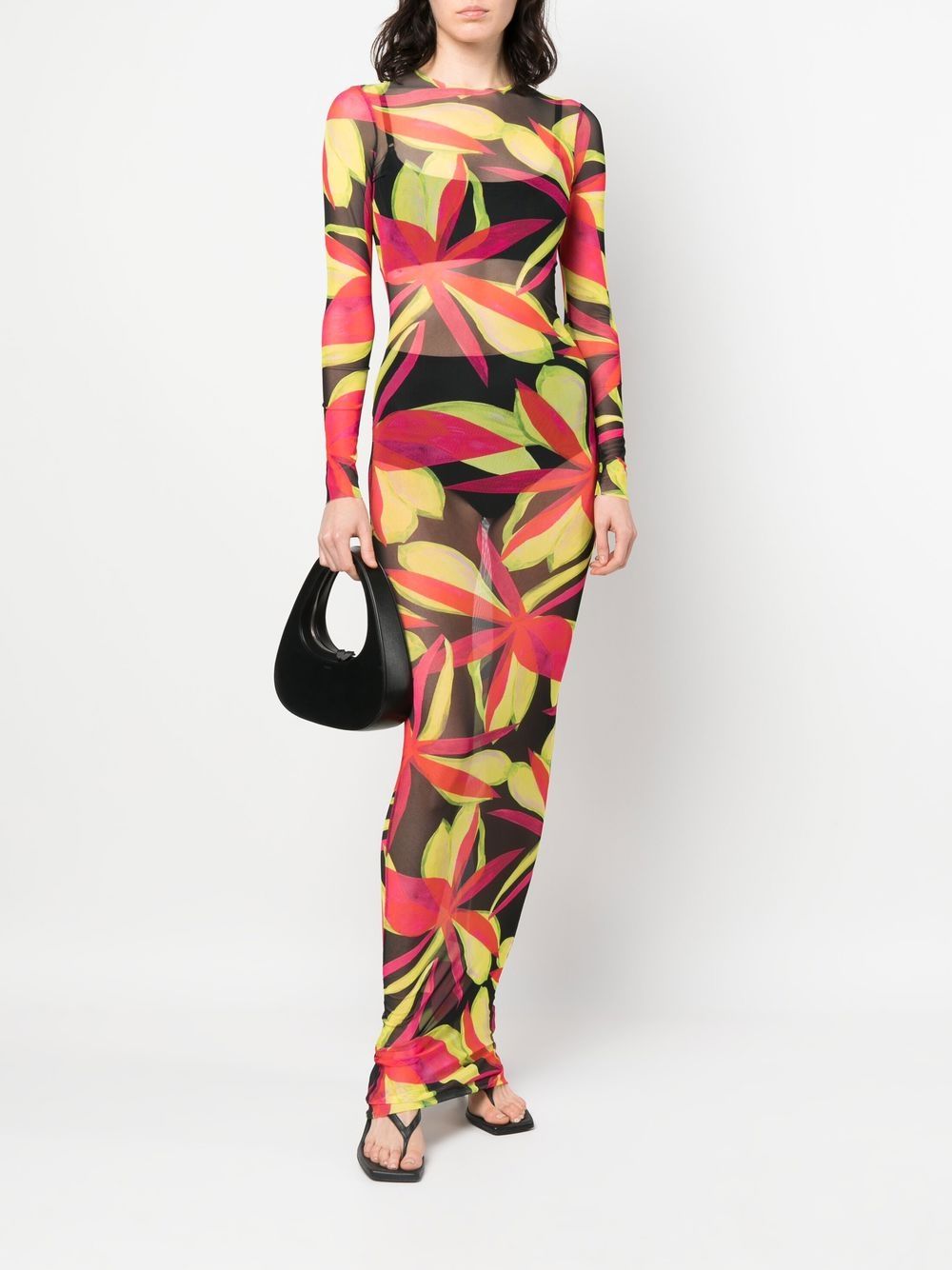 LOUISA BALLOU Louisa Ballou Graphic-Print Dress