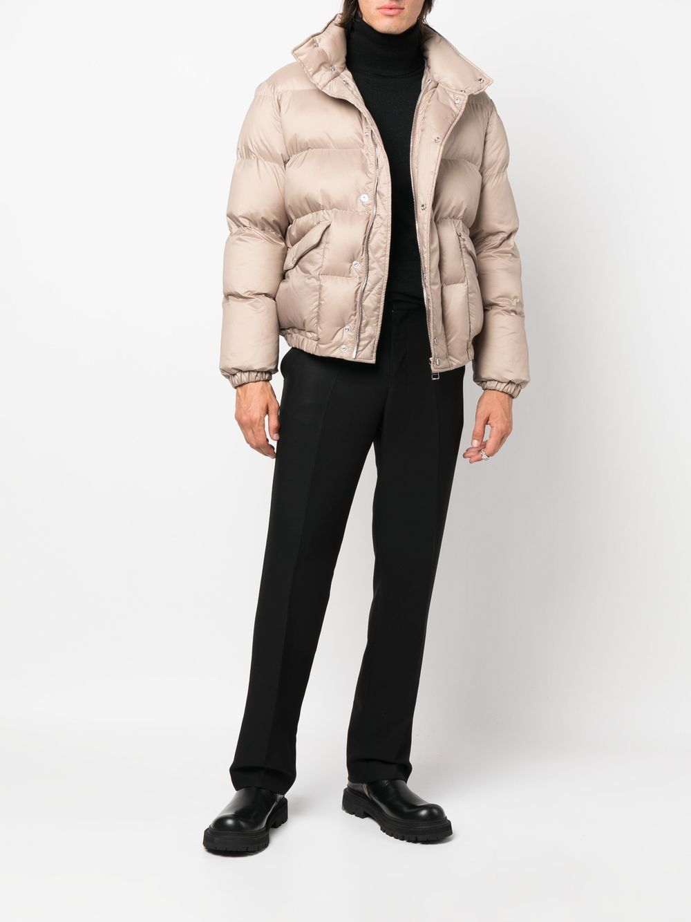 ALEXANDER MCQUEEN Alexander McQueen Graffiti-Print Puffer Jacket