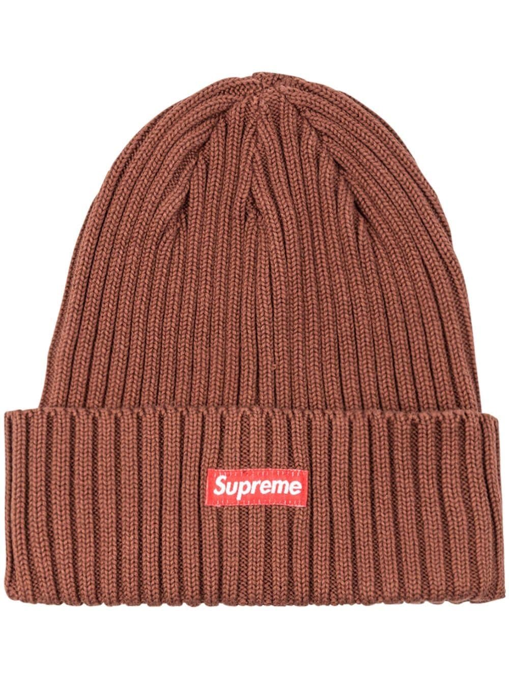 Supreme Overdyed Beanie - Taupe | Editorialist