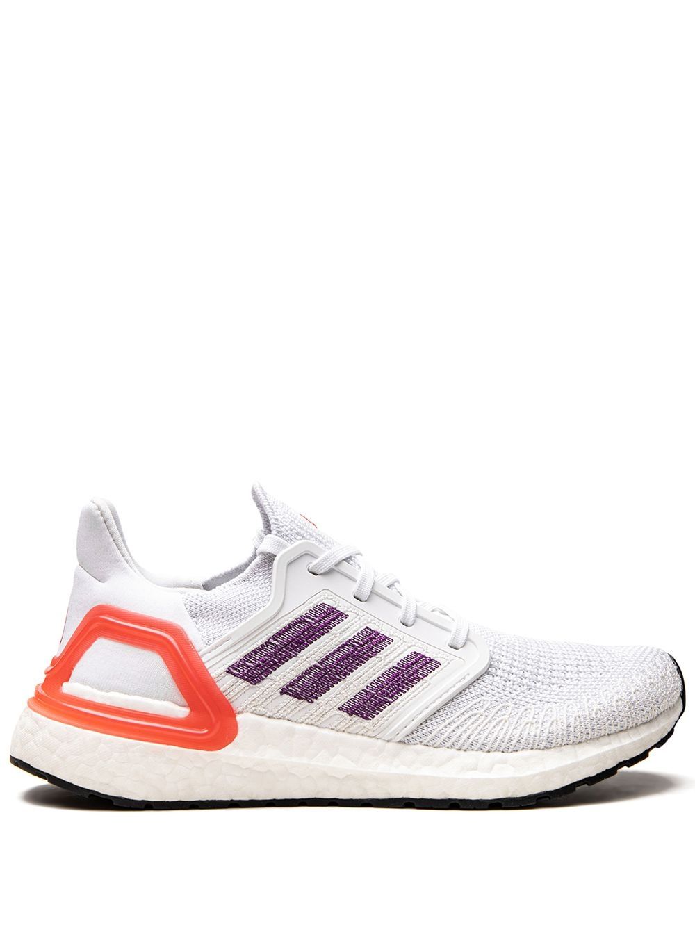 Adidas Ultraboost 20 Low-Top Sneakers - White | Editorialist Adidas Ultraboost 20 Low-Top Sneakers - White | Editorialist