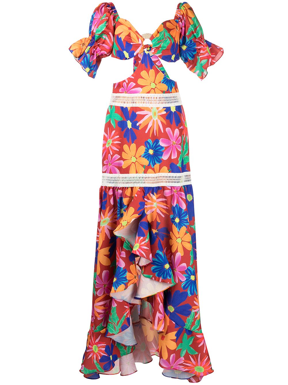PATBO PatBO Aster Off-Shoulder Maxi Dress