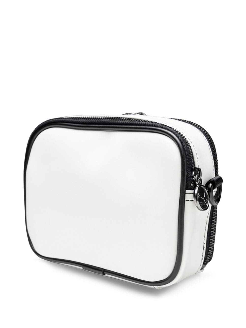Puma X Ami Paris Small Logo-Embroidered Messenger Bag - White