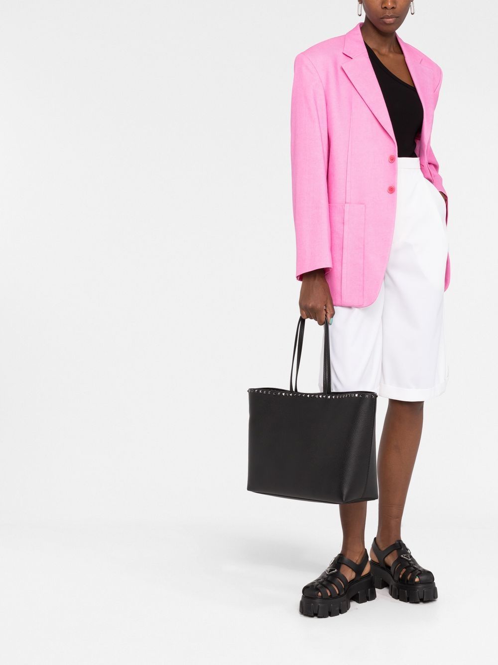 VALENTINO Valentino Garavani Large Rockstud Tote Bag