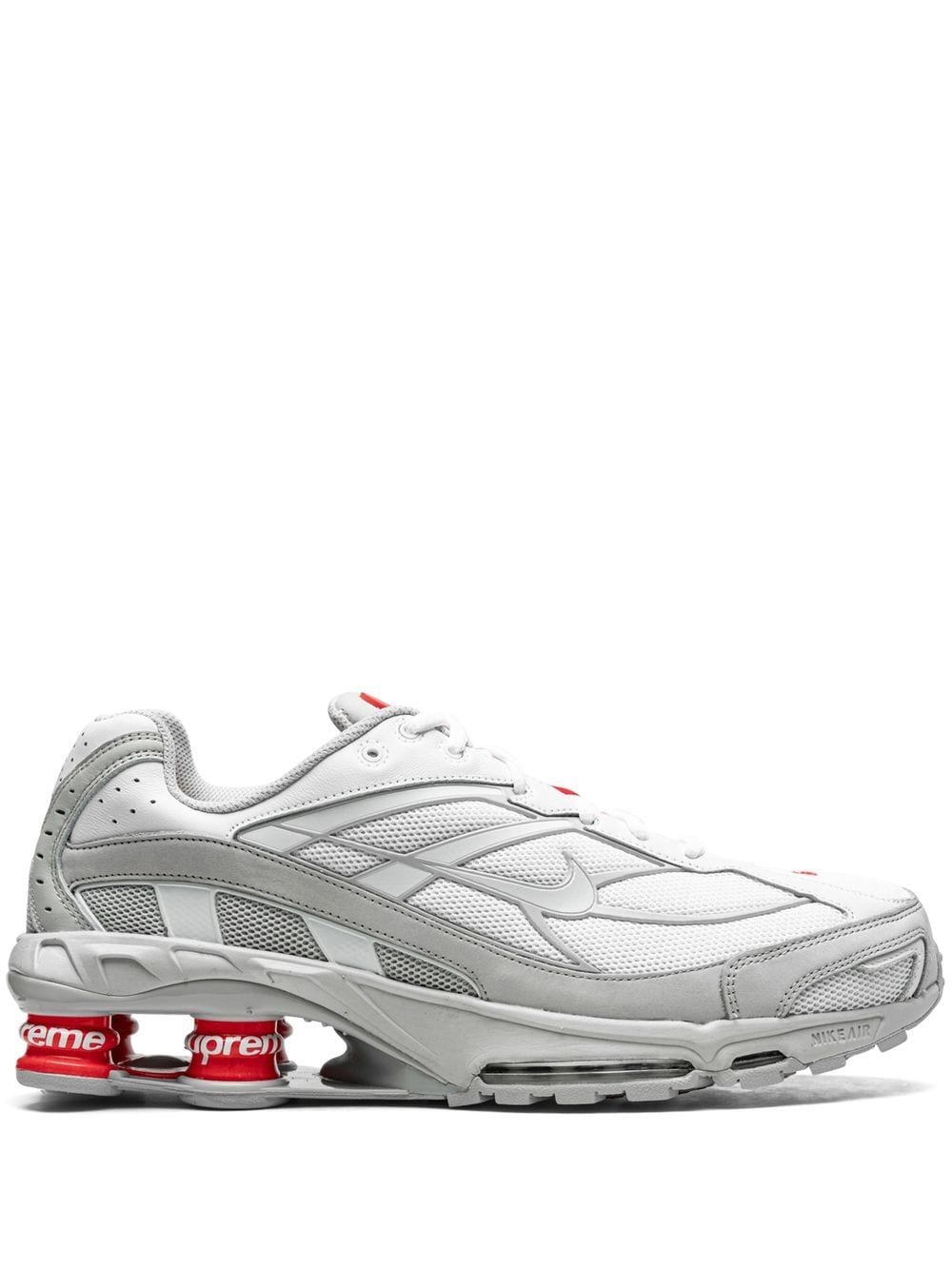 Nike X Supreme Shox Ride 2 Sp Sneakers - White | Editorialist