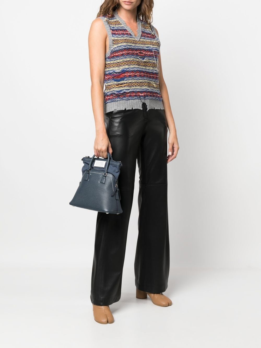 MAISON MARGIELA Maison Margiela Mini 5AC Classique Top-Handle Bag