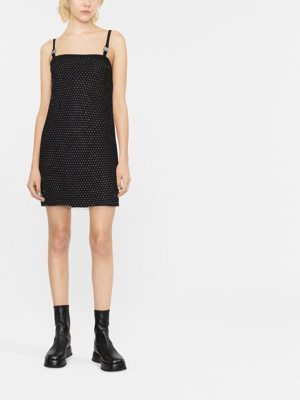 tory burch crystal embroidered slip dress Tory Burch Crystal-Embroidered Slip Dress In Neutrals - 79% Off