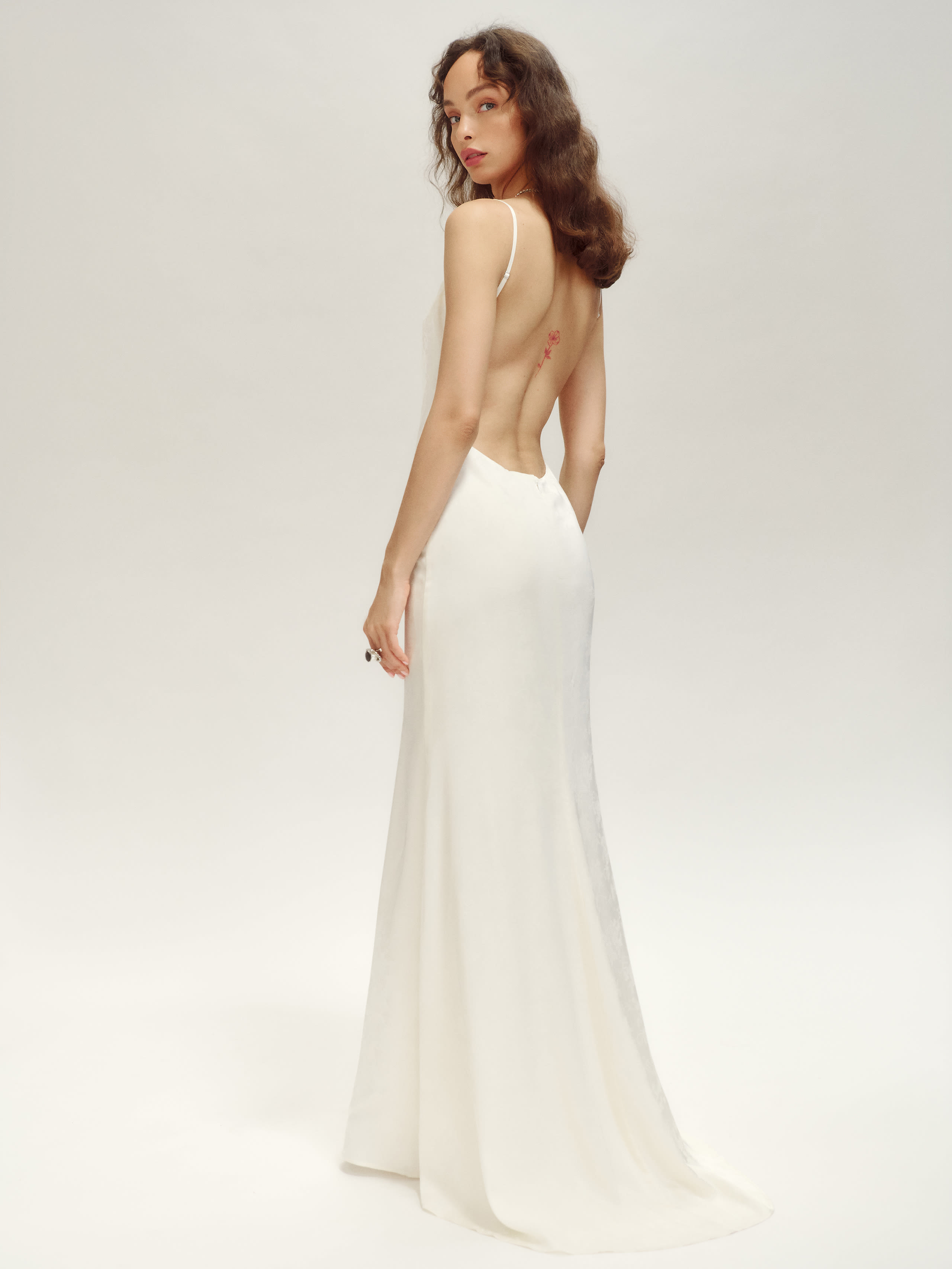ivory gold dress for wedding PS21220 Ivory Gold