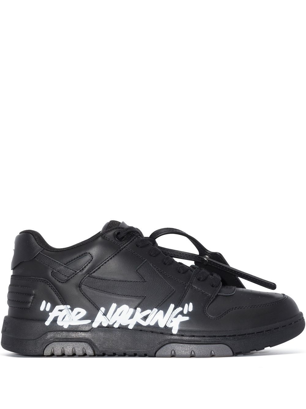 off white sneakers all black