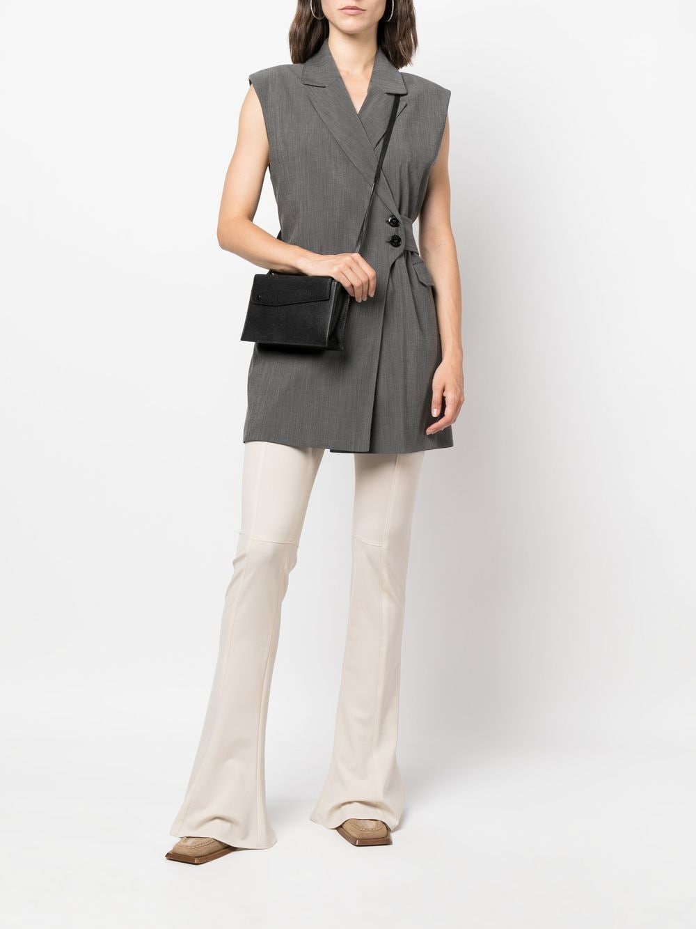 VALEXTRA Large Pocket Crossbody Bag