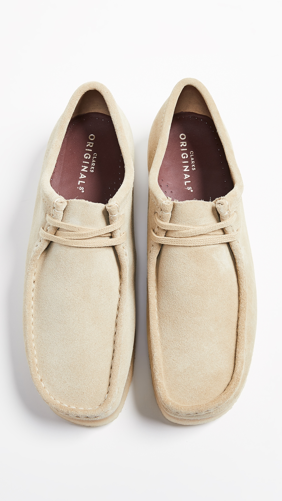 Clarks Suede Wallabee - Maple | Editorialist