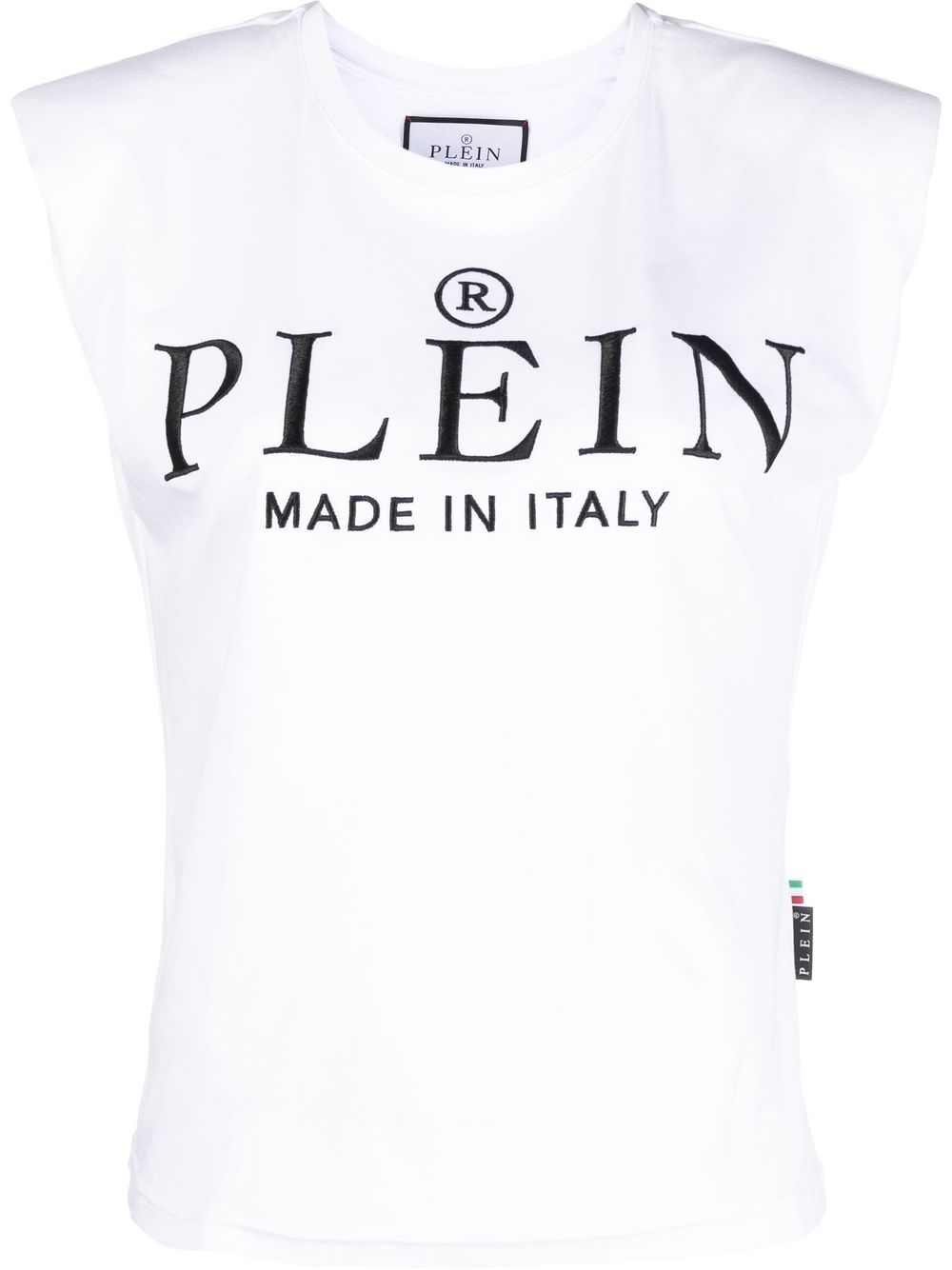 PHILIPP PLEIN Philipp Plein Logo-Print Tank Top