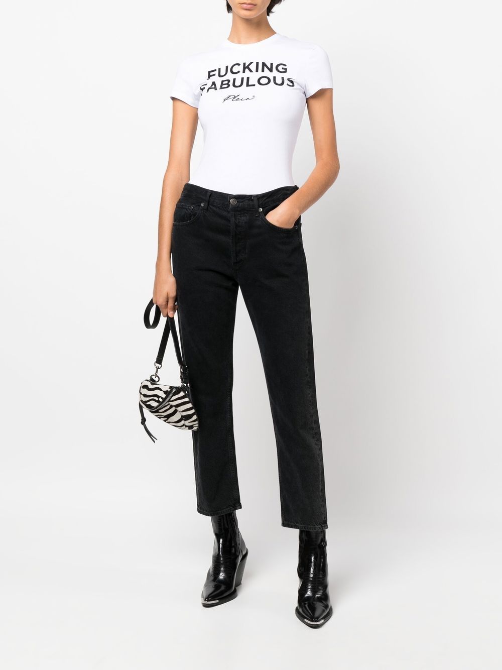 PHILIPP PLEIN Philipp Plein logo-print cotton T-shirt