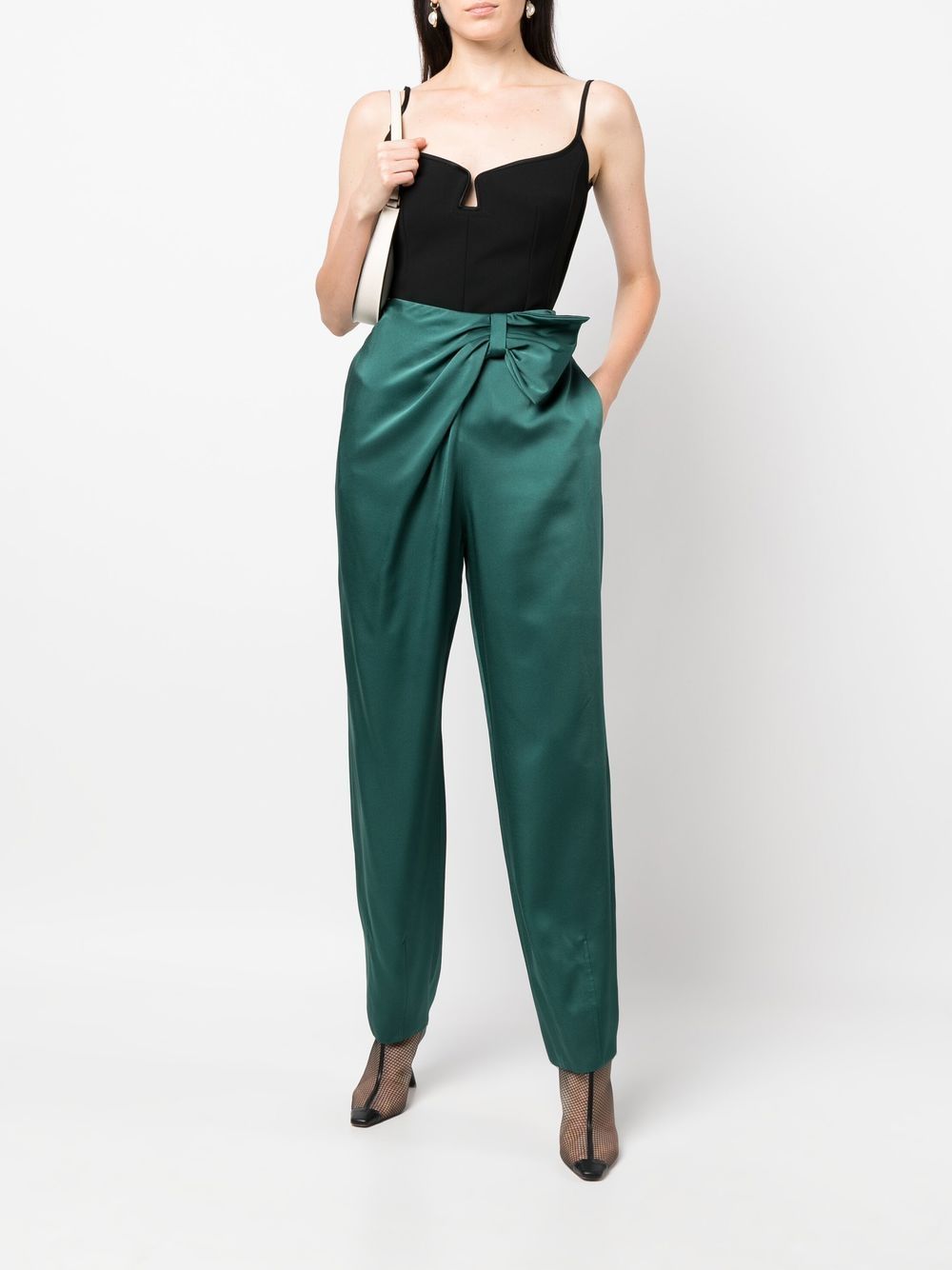 ALBERTA FERRETTI Alberta Ferretti Bow Detail Trousers