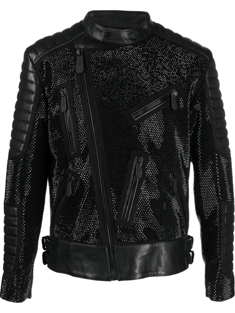 Plein Jacket Men Veste Homme Philipp Plein Philipp Plein Leather