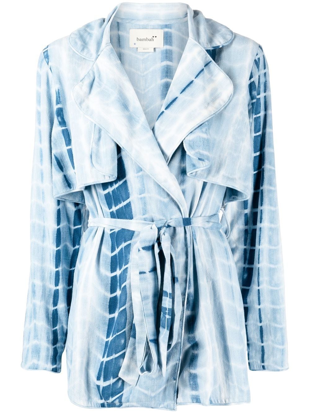 LOEWE Loewe Wool and Cashmere Coat with Gingham Lining
