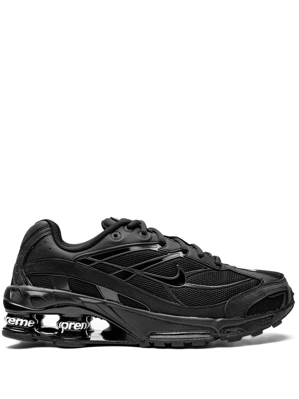 Nike X Supreme Shox Ride 2 Sp Sneakers - Black | Editorialist