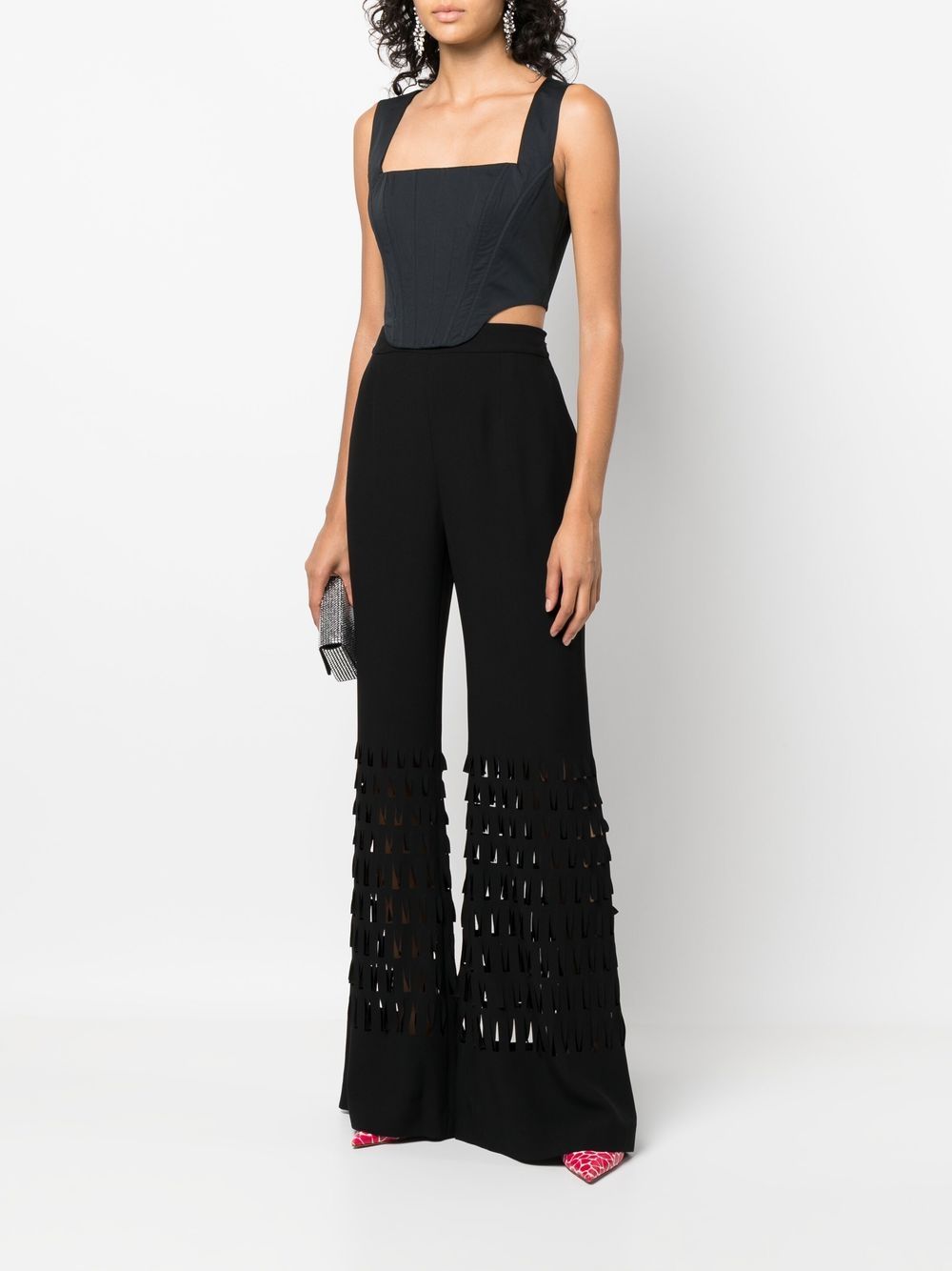 ALBERTA FERRETTI Alberta Ferretti Flared Trousers
