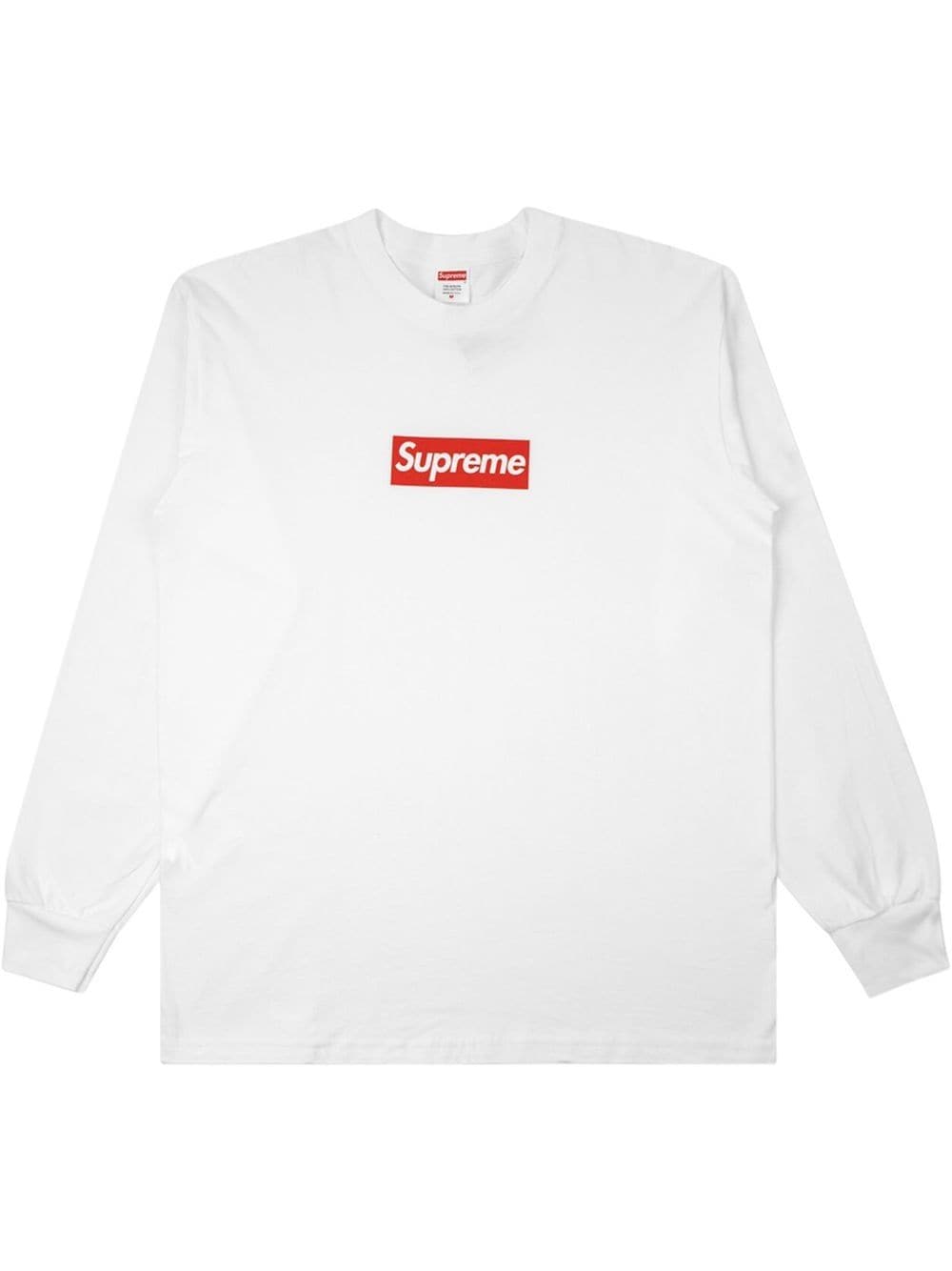 Supreme Box Logo Long-Sleeve T-Shirt - White | Editorialist