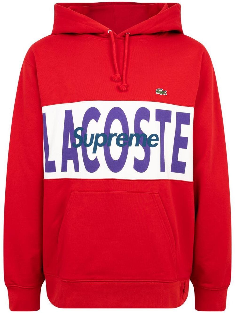 Lacoste Crewneck Lacoste Live Supreme Supreme Lacoste Logo Panel