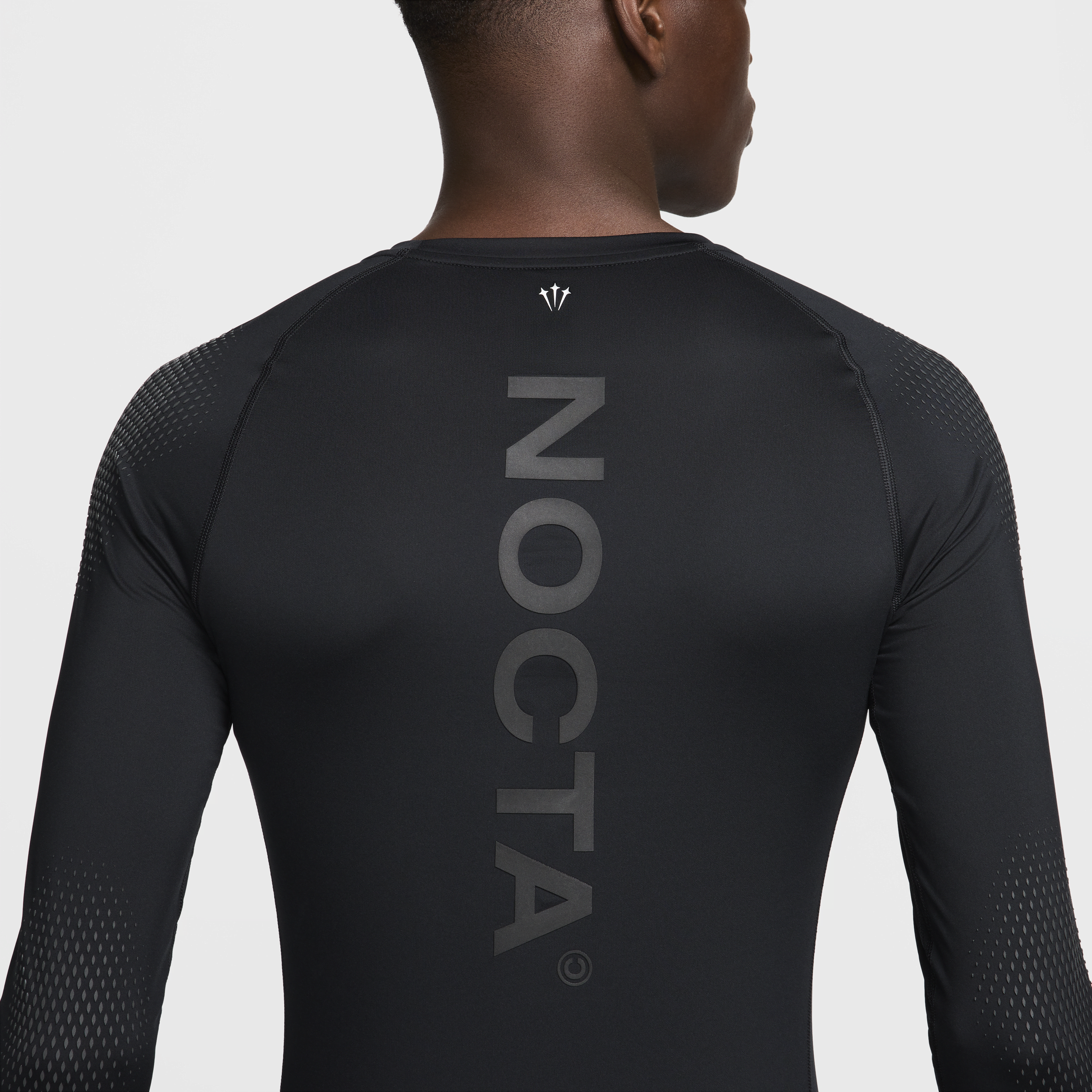 Nike Nocta Long-Sleeve Base Layer Basketball Top - Black,White