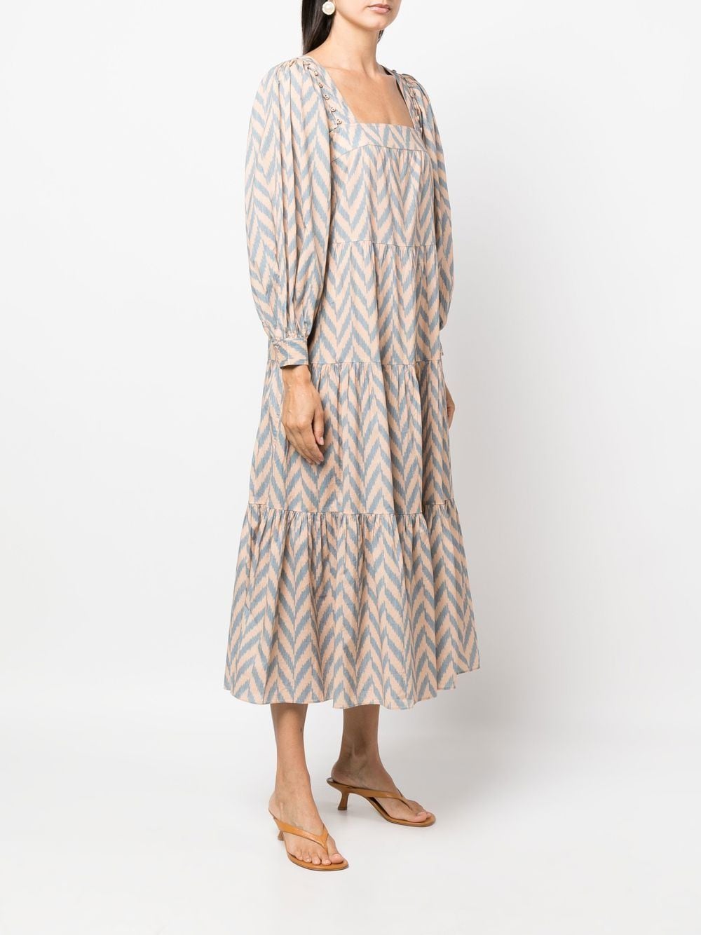 maude club georgina dress Maude Club Georgina Dress in Seafoam Black Dots
