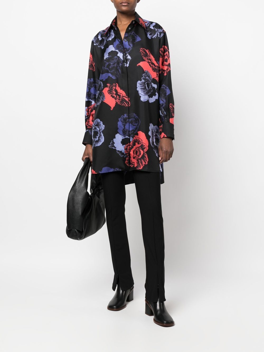 SALVATORE FERRAGAMO Ferragamo Floral-Print Shirt