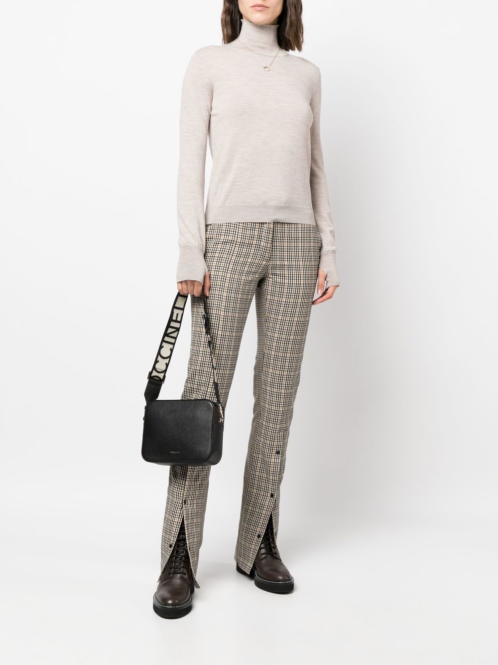 COCCINELLE Coccinelle Pebbled-Leather Crossbody Bag