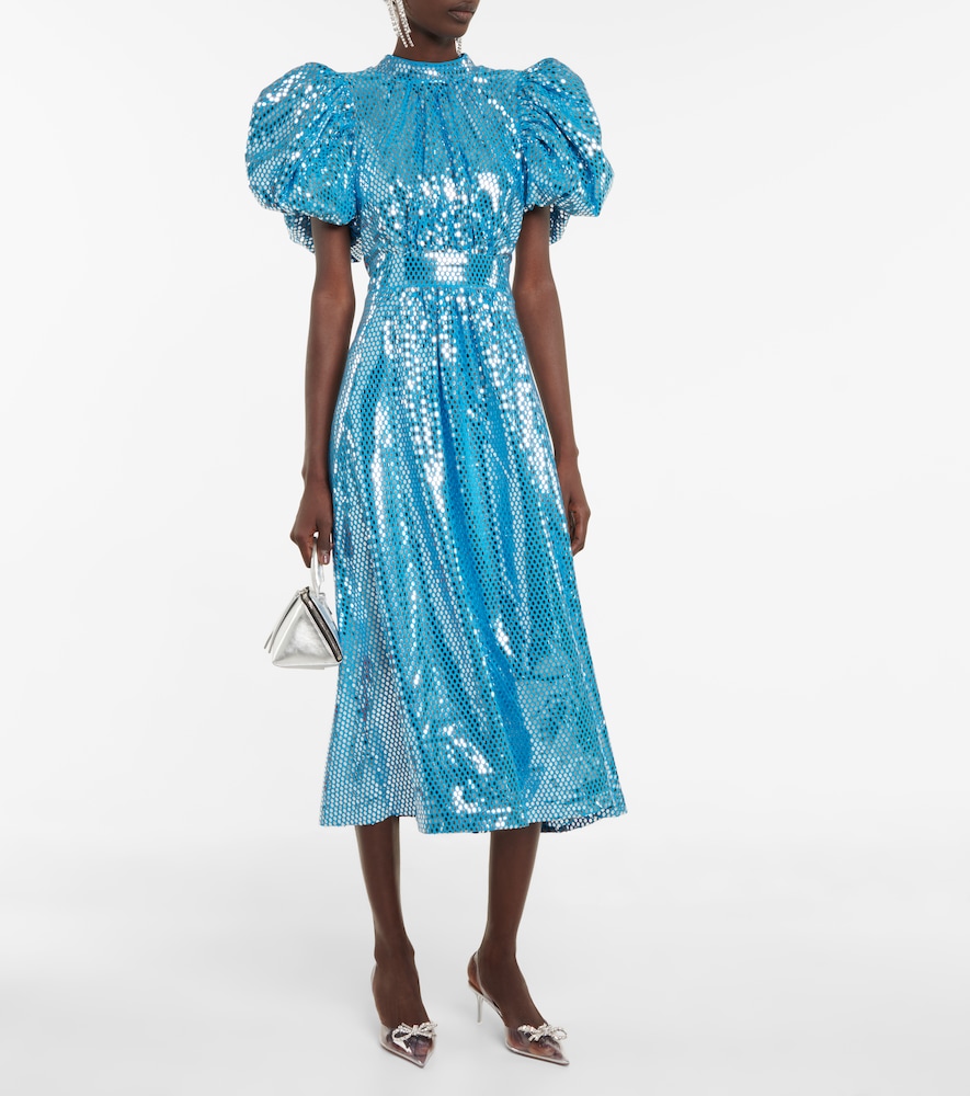 AMINA MUADDI Amina Muaddi Rosie Embellished Slingback Pumps